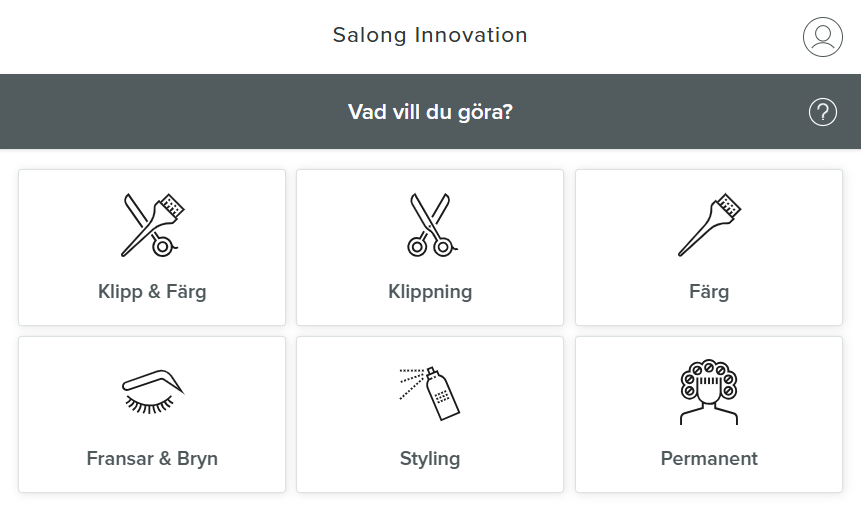 Salong Innovation - Boka online